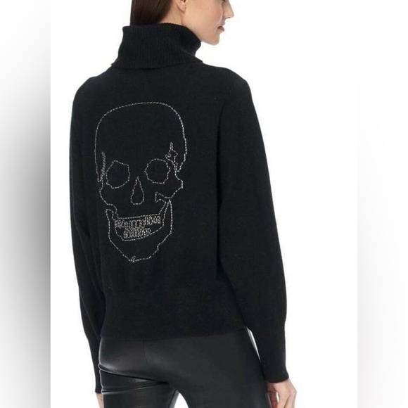 Skull Cashmere | Sweaters | Skull Cashmere Black Sweater | Poshmark